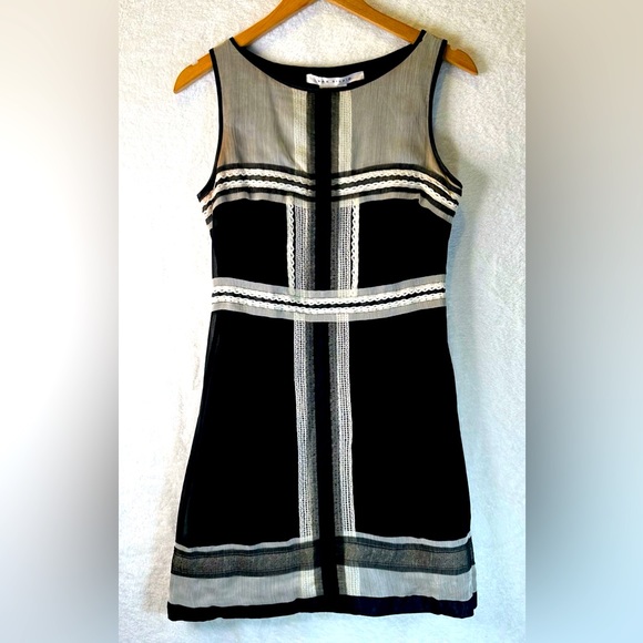 Max Studio | Dresses | Max Studio Black White Cocktail Semiformal Dress ...